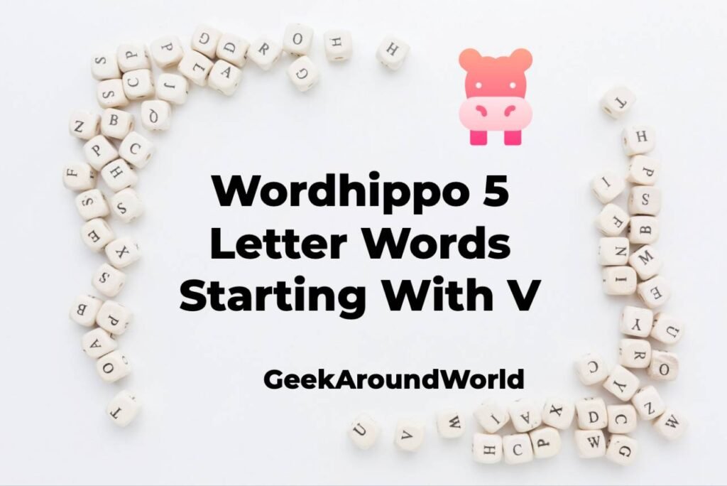 Wordhippo 5 Letter Words Starting With V, Know to Expand your Knowledge ...